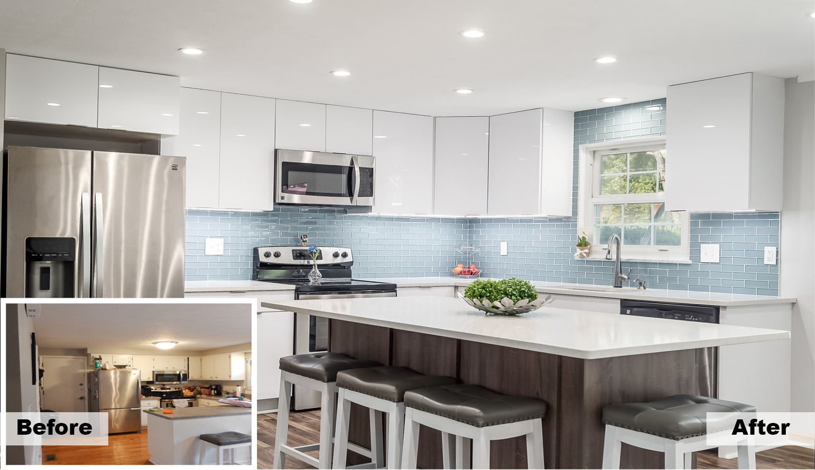 Contemporary Kitchen - Kitchen Solvers of Omaha