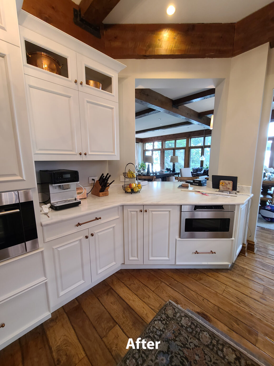 Kitchen of the Month Winner for Cabinet Refacing for January 2023 - Kitchen Solvers